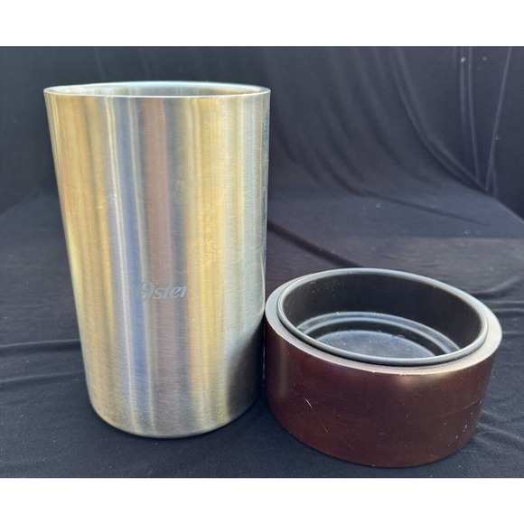 Crate&Barrel | Dining | Oster Stainless Steel Double Insulated Wine ...